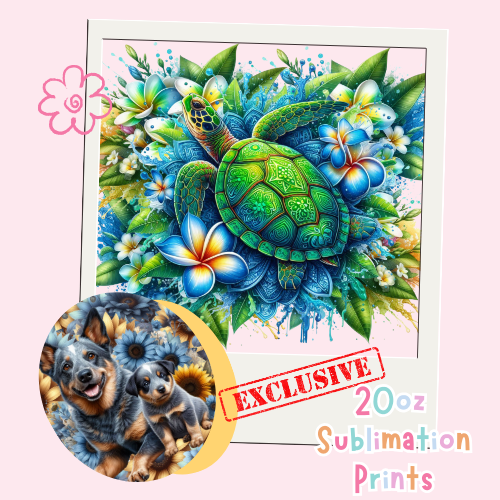 Sublimation Transfers- Exclusive Designs – Crafty Creations