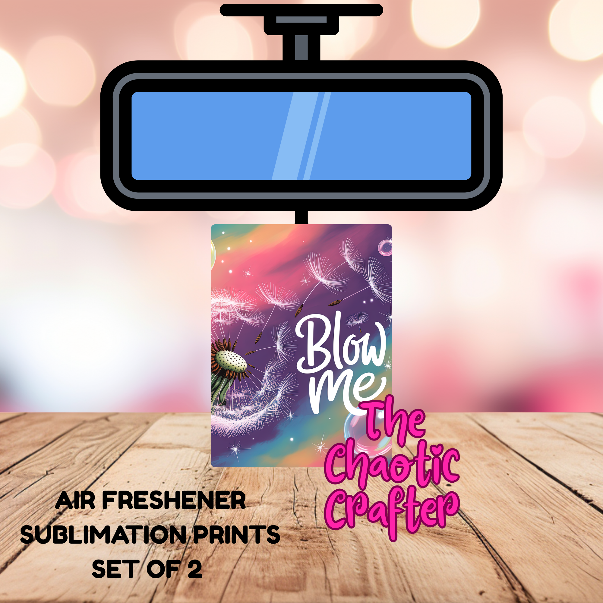 Air Freshener Sublimation Prints #48 – Crafty Creations