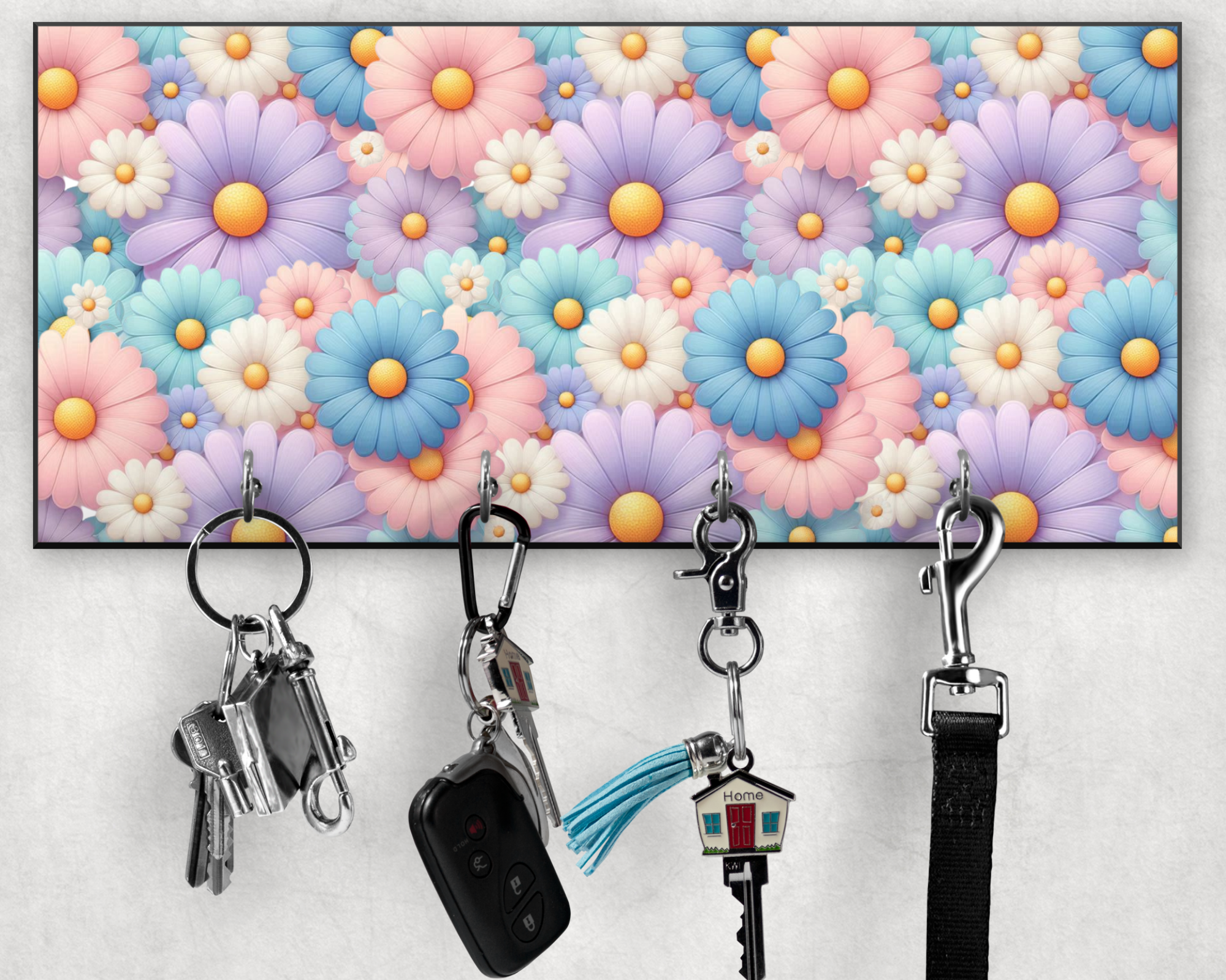 Flower Explosion Key Hanger – Crafty Creations
